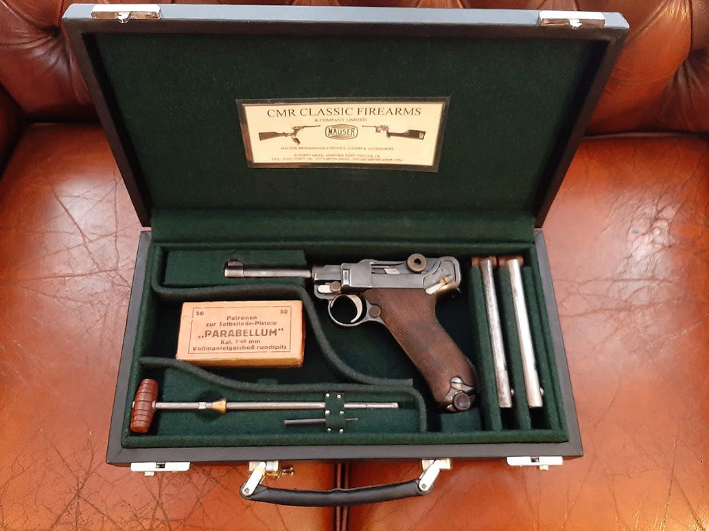 CMR Classic Firearms : Luger Pistol, Mauser C96 Broomhandle Pistols and ...