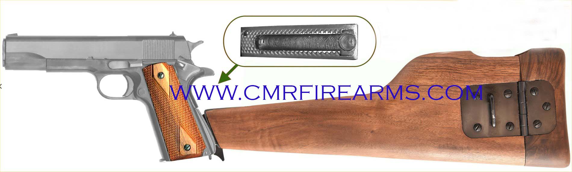 CMR Classic Firearms :: Colt 1911 Shoulder Stock Holster Colt 1911A1 ...