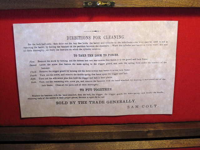 CMR Classic Firearms :: Colt Army 1860 Percussion Gun Box case. Prod ...