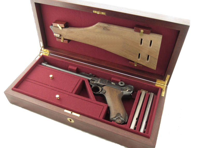 CMR Classic Firearms :: Luger Artillery & Navy Model Pistol Case.Ref.#O1d