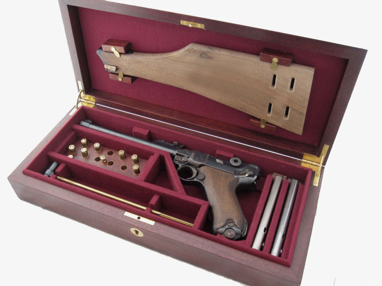 CMR Classic Firearms :: Luger Artillery & Navy Model Pistol Case.Ref.#O1d
