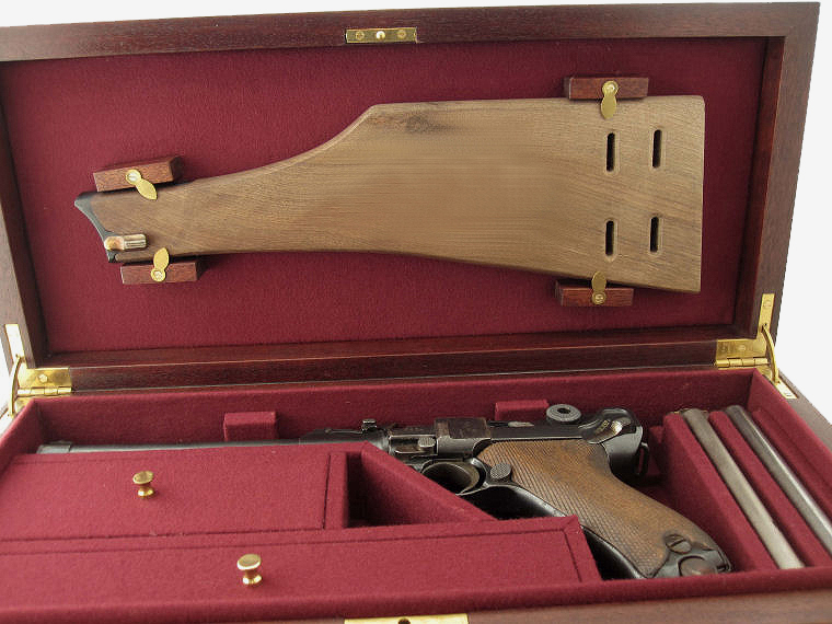 CMR Classic Firearms :: Luger Artillery & Navy Model Pistol Case.Ref.#O1d