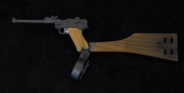 CMR Classic Firearms :: Luger LP08 Artillery Pistol Rig with Snail drum ...